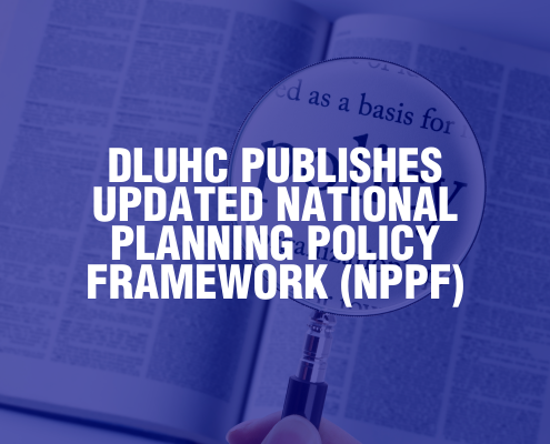 DLUHC publishes updated National Planning Policy Framework (NPPF ...